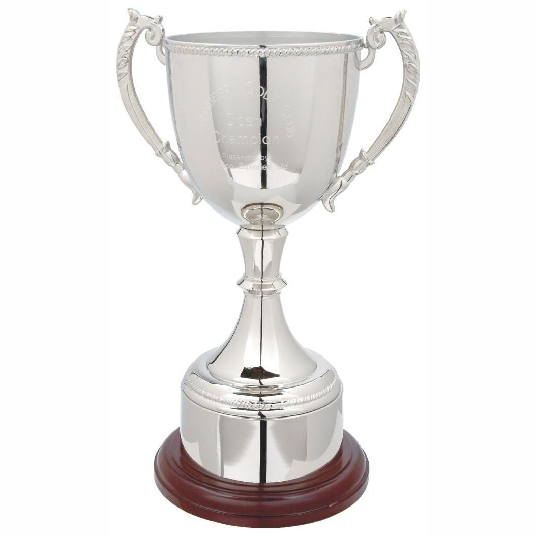 Traditional Cup 42cms tall - Silver cups from OnlineTrophies